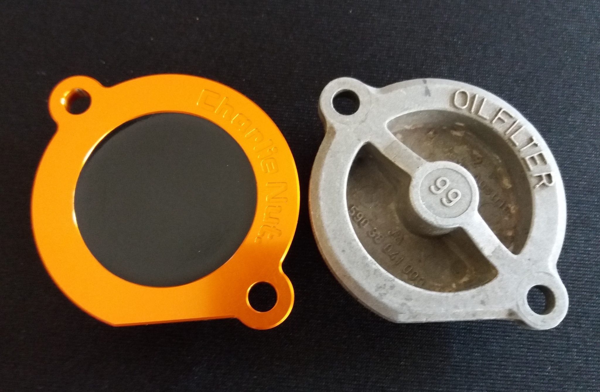 KTM Oil Filtering Cover • 'Magnetic' KTM Oil Filtering Covers
